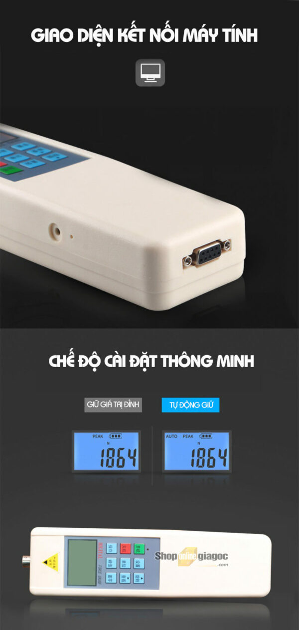 Máy Đo Lực Kéo Căng, Nén SHSIWI SH-10KN - SHOPONLINEGIAGOC